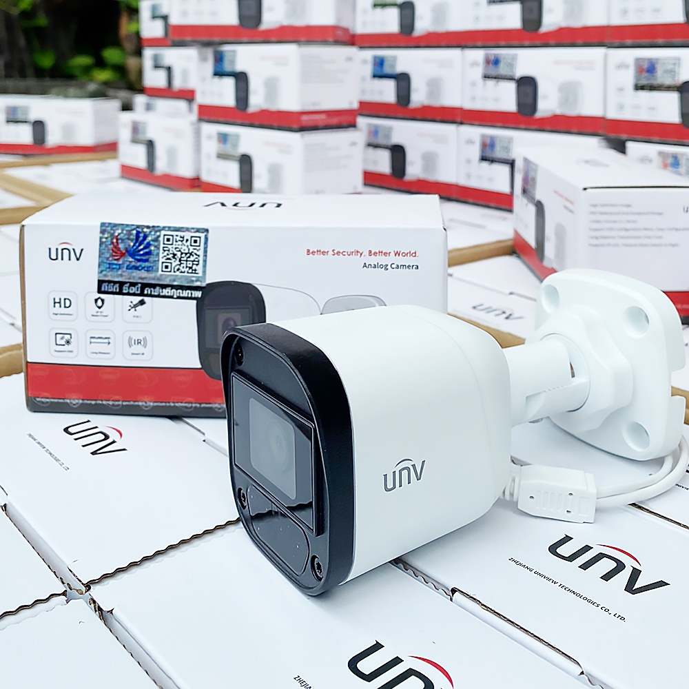 Uniview กล้องวงจรปิด รุ่น UAC-B115-F28 / F40 ความละเอียด 5 MP กล้อง 4ระบบ HD Fixed IR Bullet ...