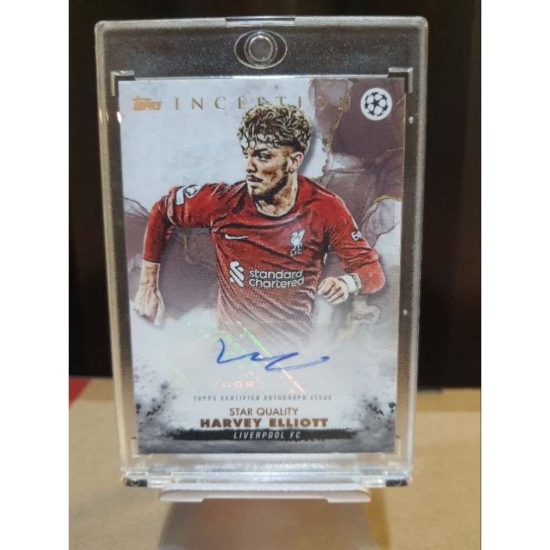 2022-2023 Topps Inception Autograph : Harvey Elliott Liverpool | Shopee ...