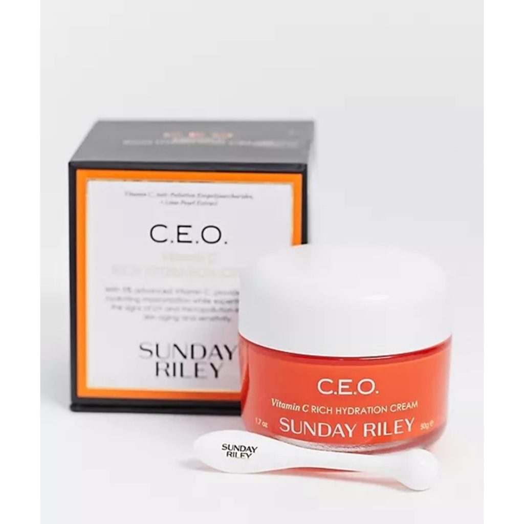 พร้อมส่ง ของแท้ Sunday Riley CEO Vitamin C Rich Hydration Cream 15ml ...
