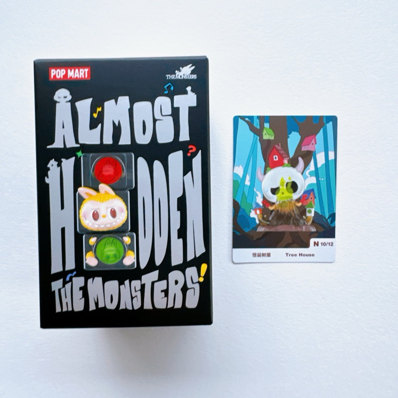 POPMART LABUBU The Monsters Almost Hidden -Tree House | Shopee Thailand