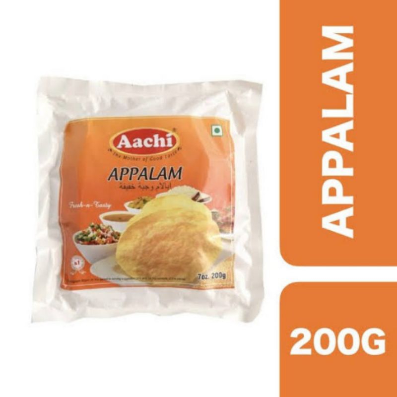 Aachi Appalam Papad 200g (Fresh Stock) | Shopee Thailand