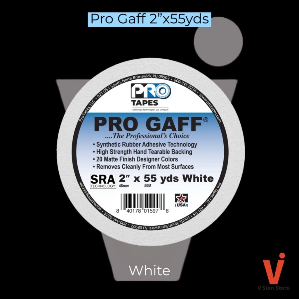 เทปผ้าคุณภาพสูง PRO GAFF Cloth Tape 55 yards USA | Shopee Thailand