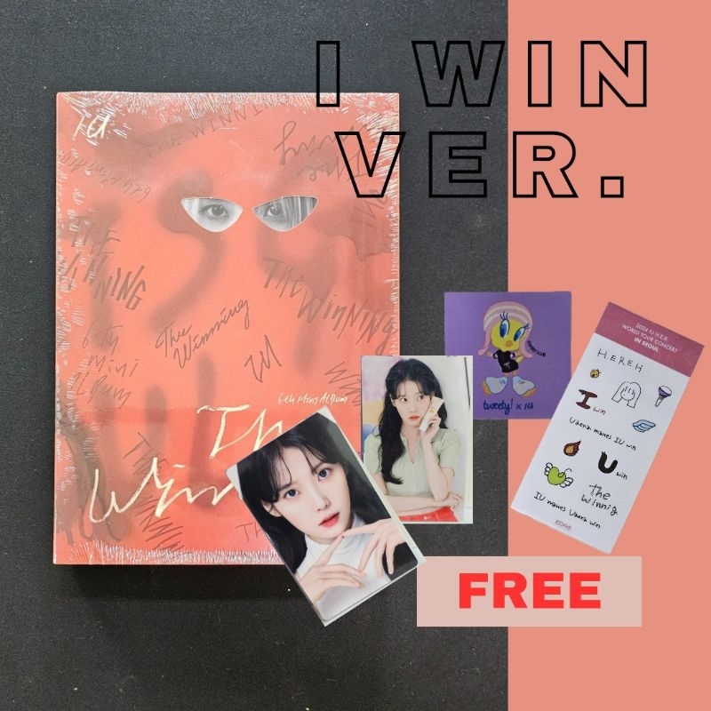 [พร้อมส่ง] อัลบั้ม IU - The Winning : I WIN Ver. ฟรี Confetti, Sticker ...