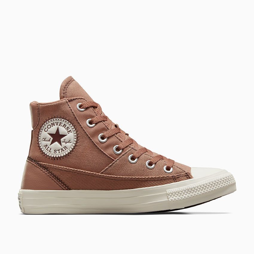 CONVERSE รองเท้าผ้าใบ รุ่น CTAS PATCHWORK HI BROWN - A04676CF_F3BRXX สี ...