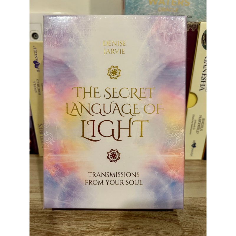 ไพ่ออราเคิลแท้ Secret Language Of Light Oracle: Transmissions from your ...