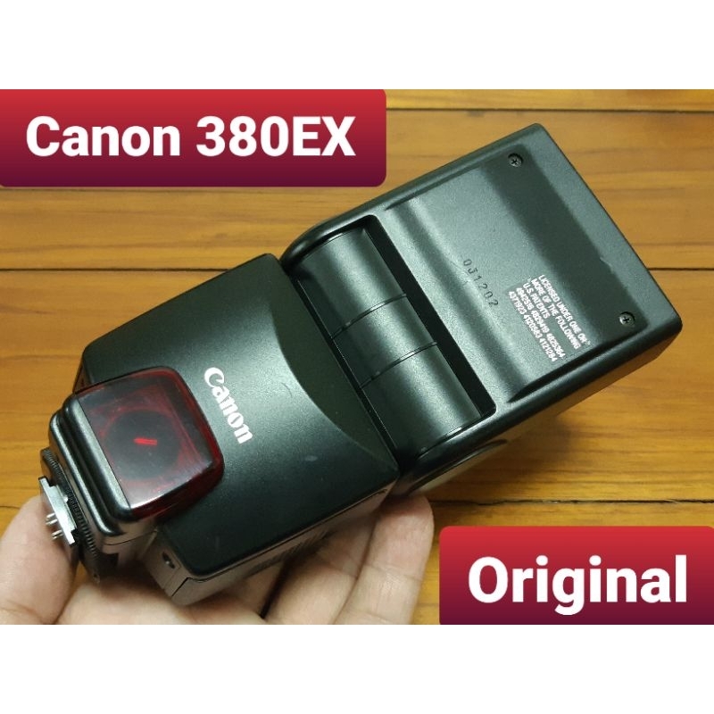 แฟลช Canon 380EX สภาพดี มีรอยใช้งาน ทำงานสมบูรณ์ ใช้กับกล้องดิจิตอล ...