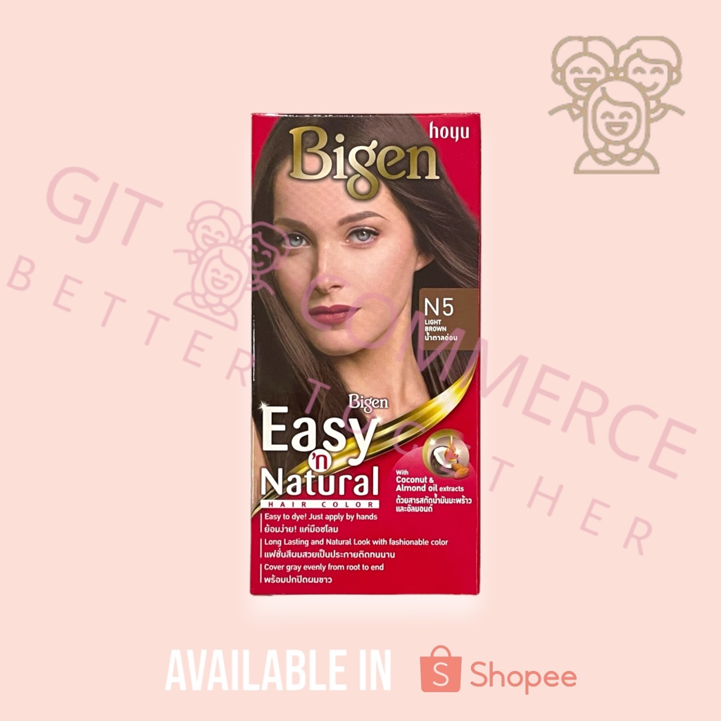 บีเง็น อีซี่ส์ แอนด์ เนเชอรัล 25 กรัม (Bigen Easy'N Natural 25 g ...