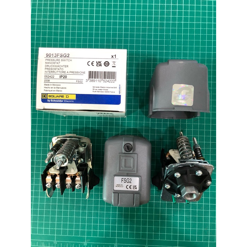 สวิชท์ควบคุมแรงดันน้ำ Square D ใช้ควบคุมตัดต่อปั๊มน้ำ ปั๊มลม รุ่น ...