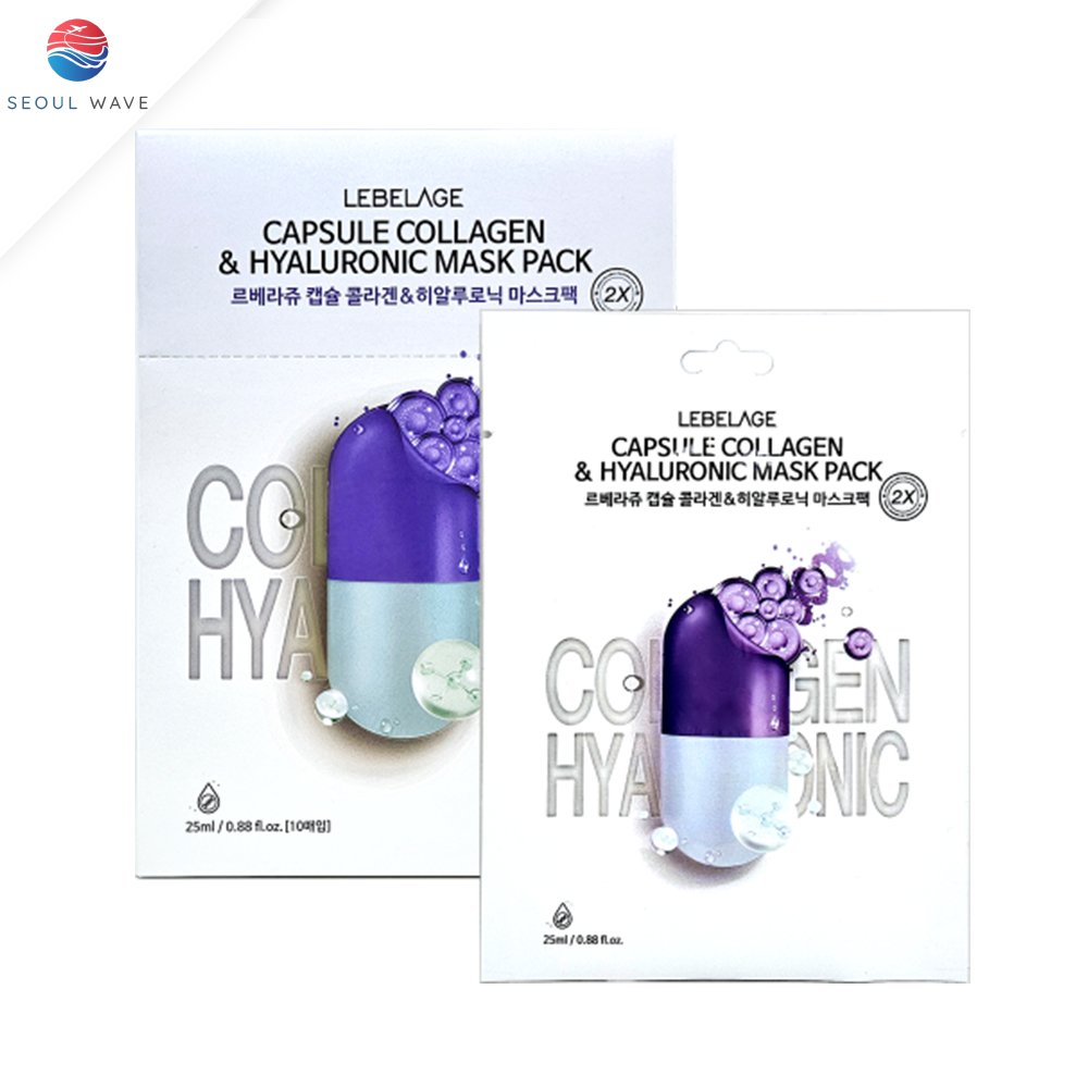 LEBELAGE Dr. CAPSULE COLLAGEN MASK PACK | Shopee Thailand