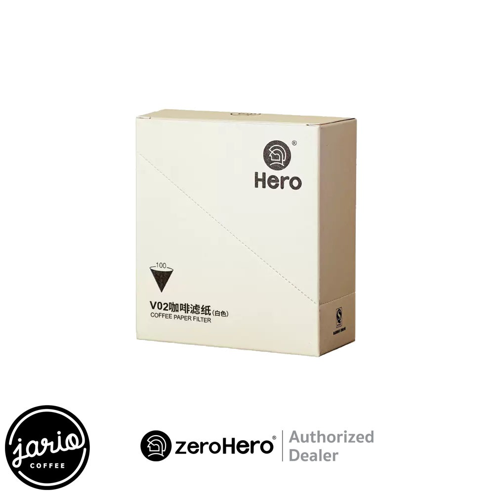 Jario x zeroHero กระดาษกรองกาแฟ zeroHero Drip Pour-Over Coffee Filter | Shopee Thailand
