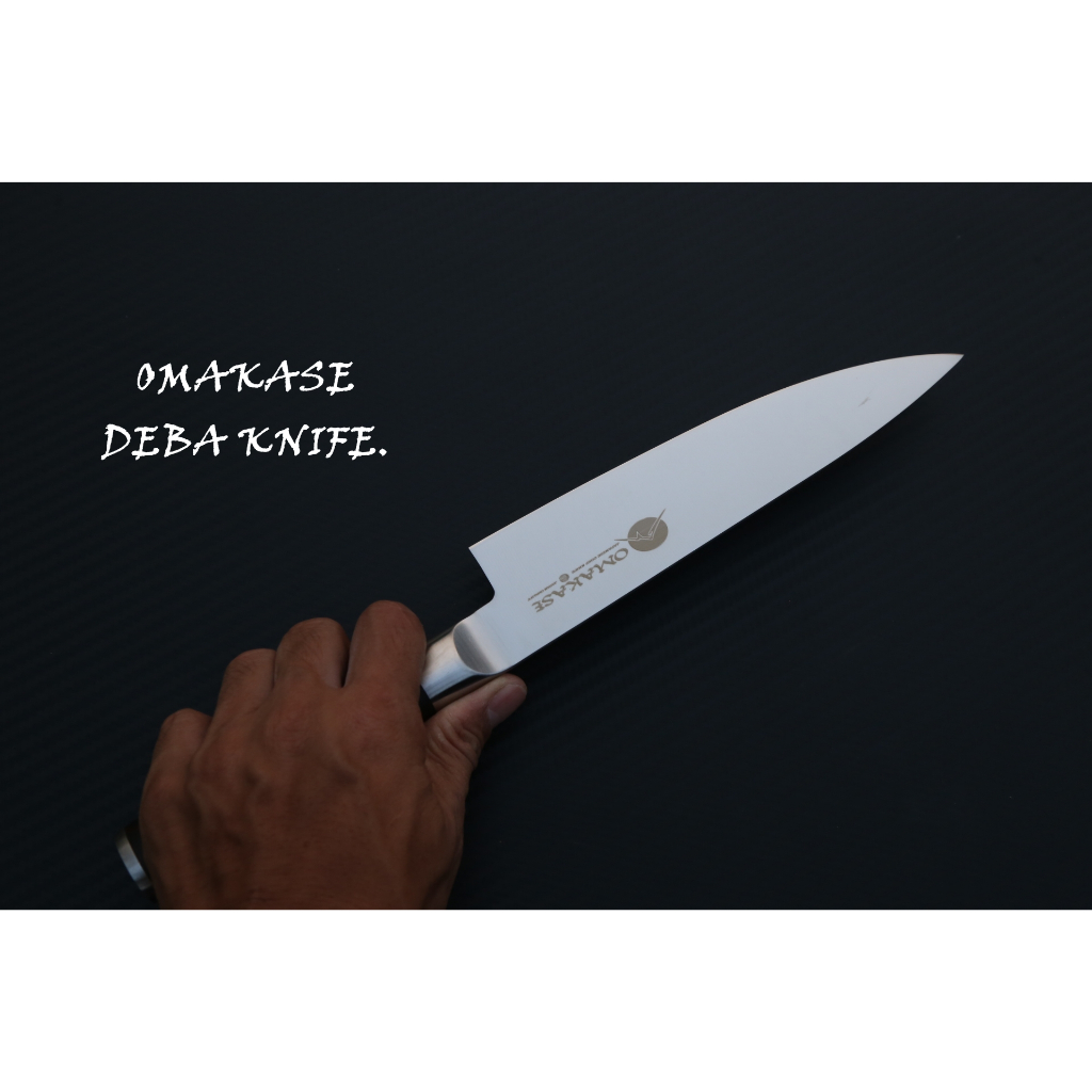 มีดเดบะ OMAKASE No.KM210-C071 Deba Kitchen Knife ของแท้ 100 % ขนาด 13 นิ้ว | Shopee Thailand