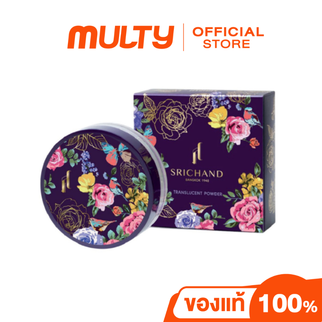 SRICHAND Translucent Powder 30g. ศรีจันทร์ แป้งฝุ่นโปร่งแสง | Shopee Thailand