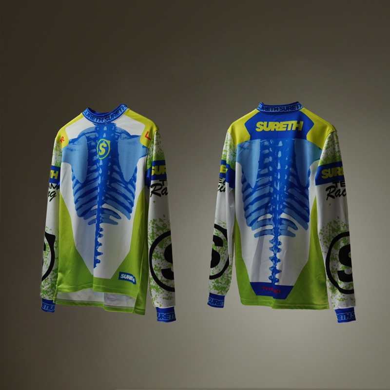 Sure thing - Dust culture capsule collection - Skeleton เสื้อนักแข่ง ...