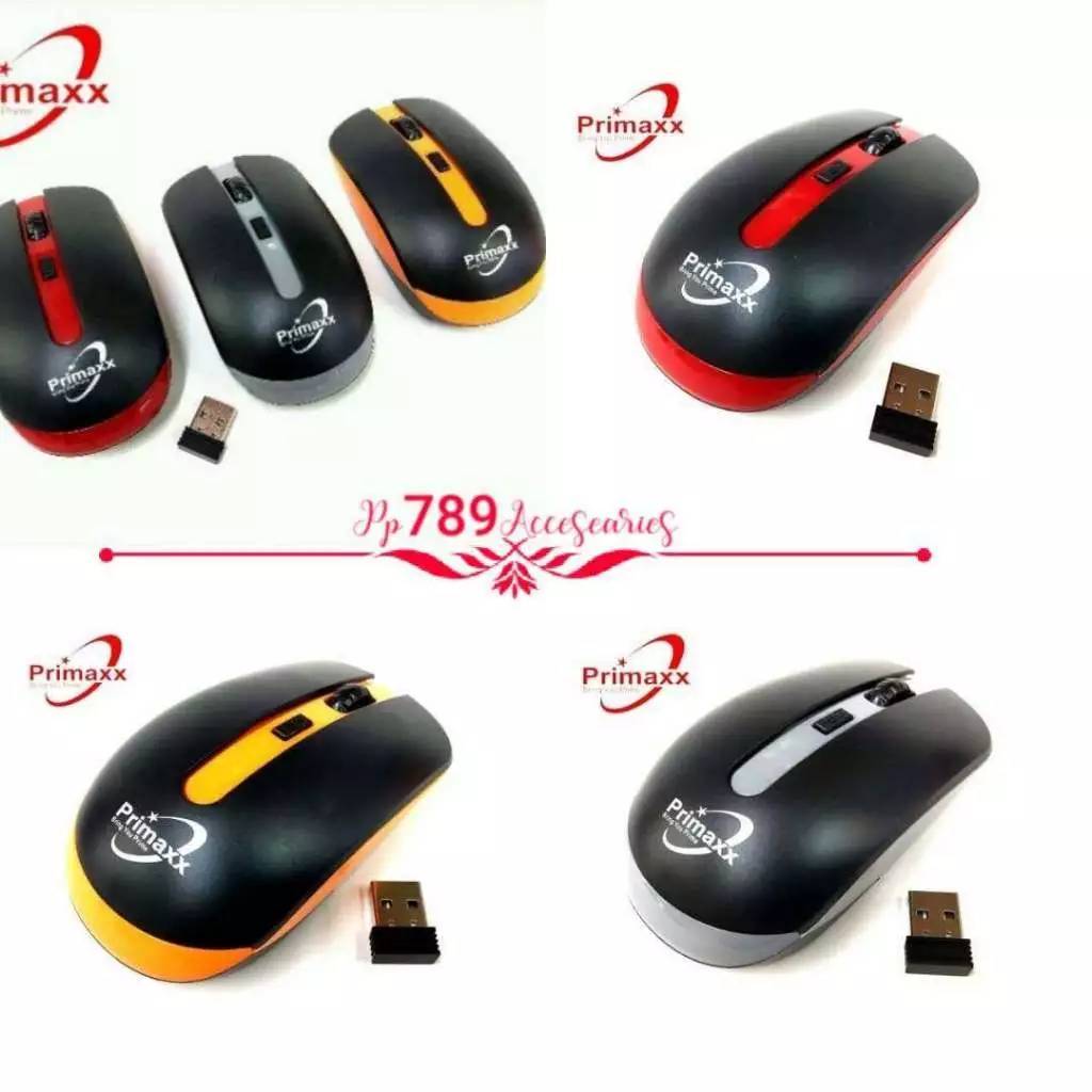 Mouse Primaxx wireless mouse WS-WMS 962 NEW เม้าส์ ไร้สาย คุณภาพดี ราคา ...