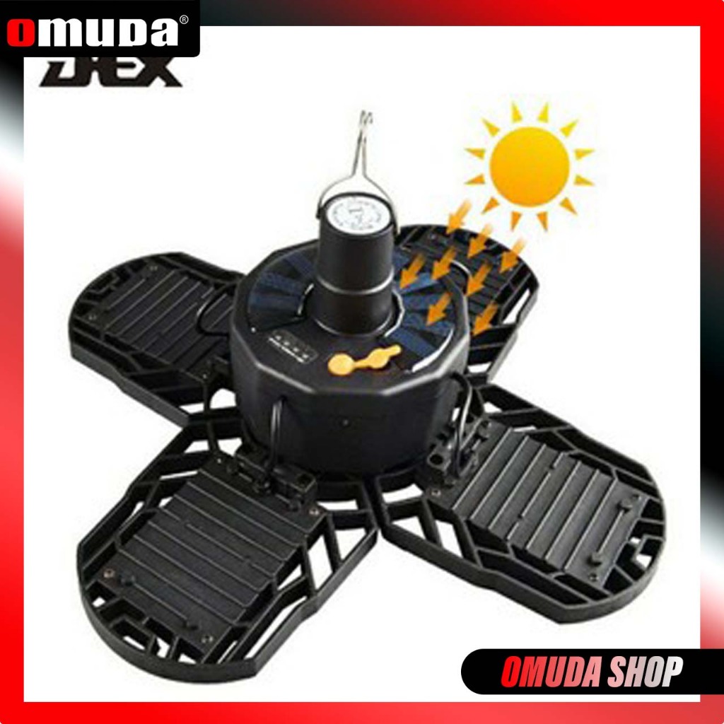 OMUDA_SHOPหลอดไฟ LED ทรงใบพัด พับเก็บได้ Deformable lamp ประหยัดพลังงานไฟ ปรับมุมโคมไฟได้ ...