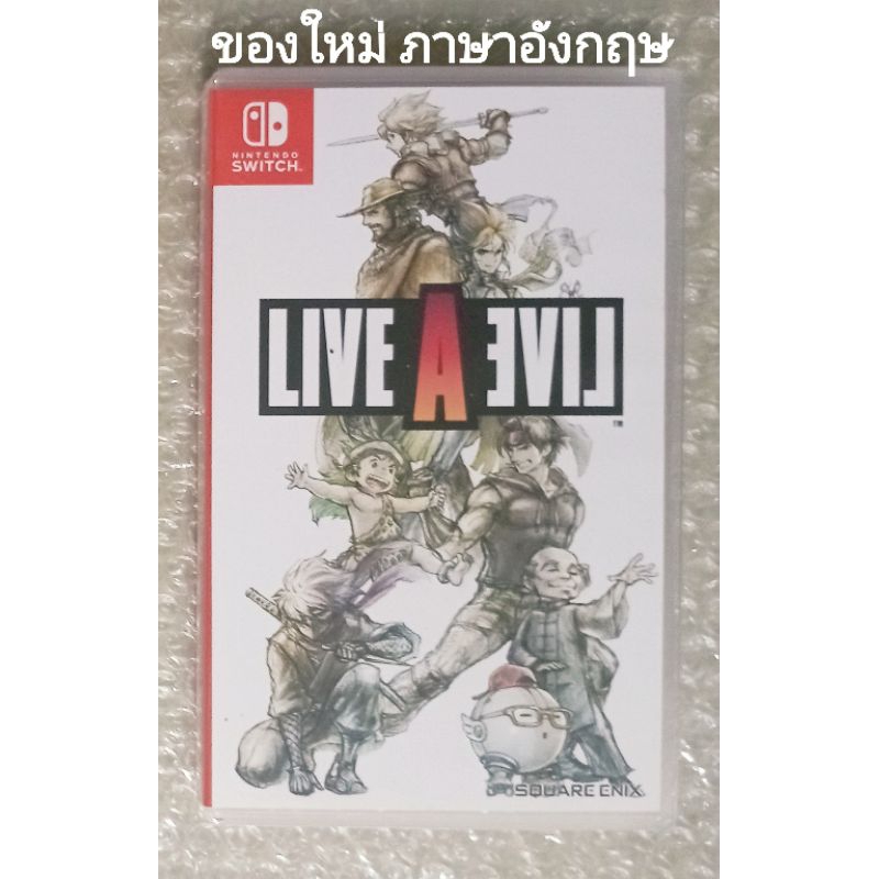 มือ1 LIVE A LIVE ภาษาอังกฤษ NINTENDO SWITCH EN REMAKE ENGLISH LIVEALIVE ...