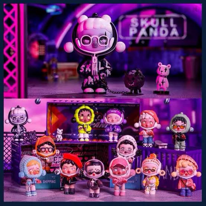 SKULLPANDA HYPE PANDA 12 ตัว แกะดูตัวแล้ว | Shopee Thailand