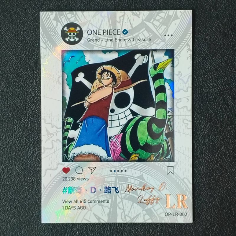 การ์ดวันพีซ ONE PIECE GRAND-LINE ENDLESS TREASURE TRADING CARDS (PART 2 ...