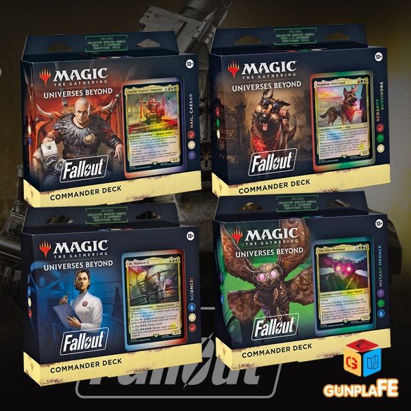Magic the Gathering Fallout Commander Decks | Shopee Thailand