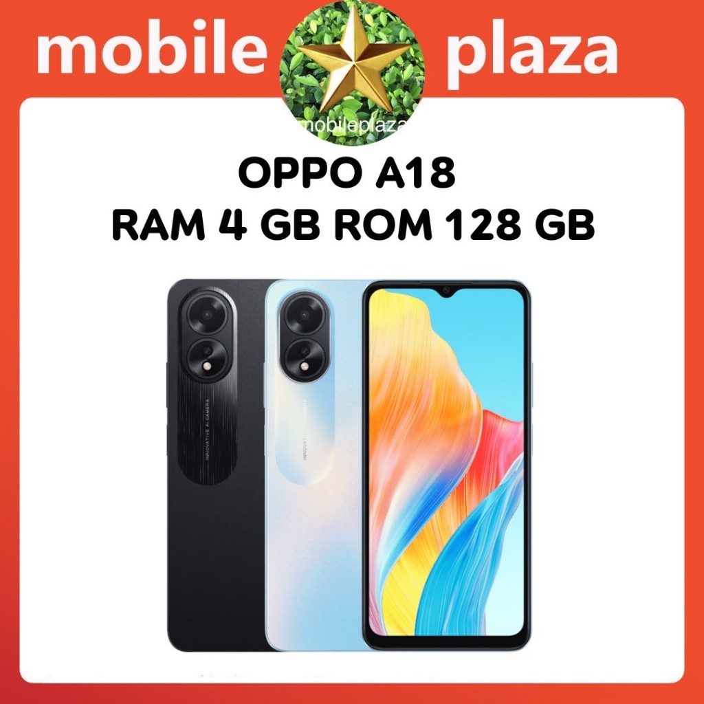 OPPO A18 Ram 4 GB Rom 128 GB ประกันศูนย์ 1 ปี ชำระเงินปลายทางได้ ...