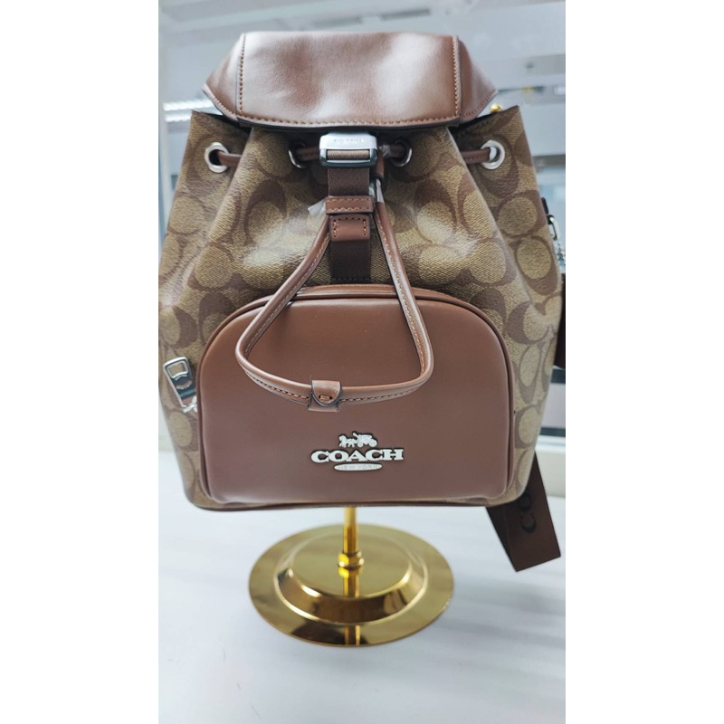 COACH PAGE BAGPACK IN SIGNATURE สาย Sport รุ่น: CR130 SVWQ3 | Shopee ...