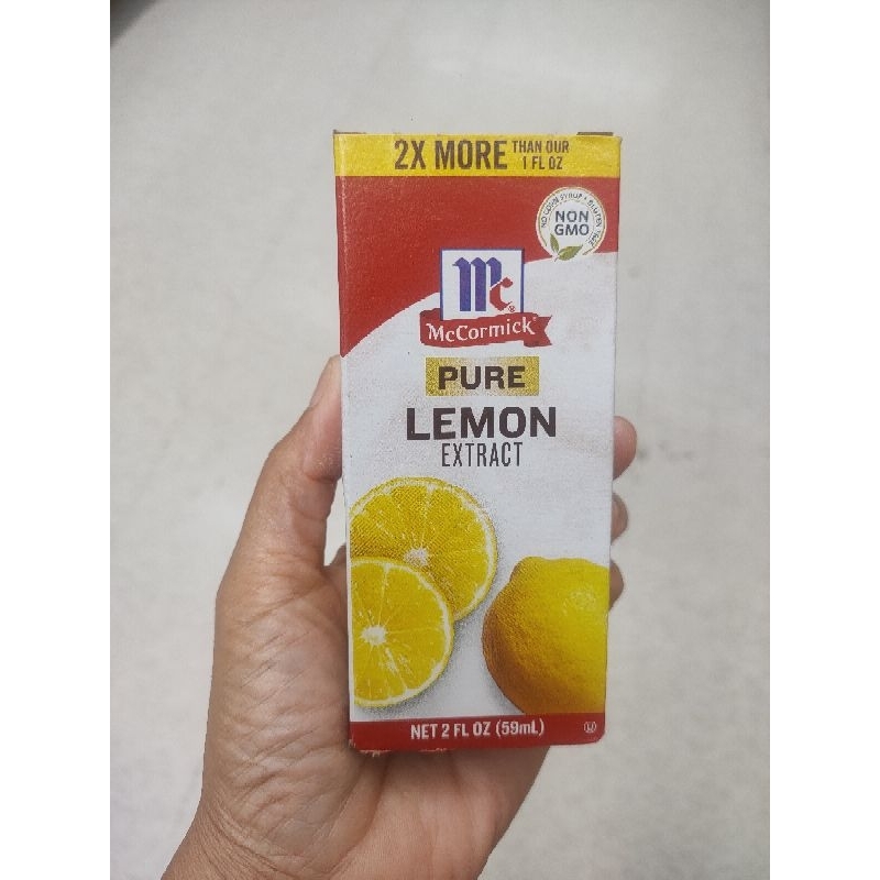 McCormick Pure Lemon Extrack สำหรับปรุงอาหาร และแต่งกลิ่นธรรมชาติ กลิ่น ...