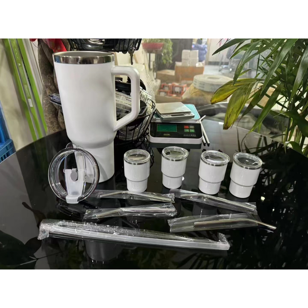 304 แก้วเก็บความเย็น เก็บความร้อน ขนาด 600ML/20OZ สแตนเลส พร้อมหลอด Americano Cup แก้วเยติ แก้ว ...