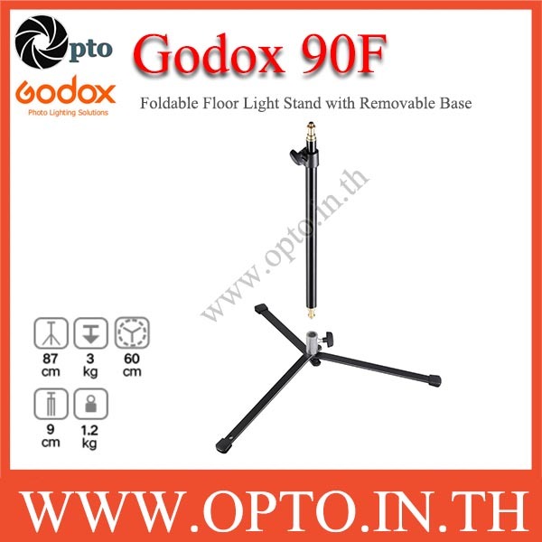 90F Godox Foldable Floor Mini Light Stand for Flash Studio ขาตั้งไฟแฟลช ...