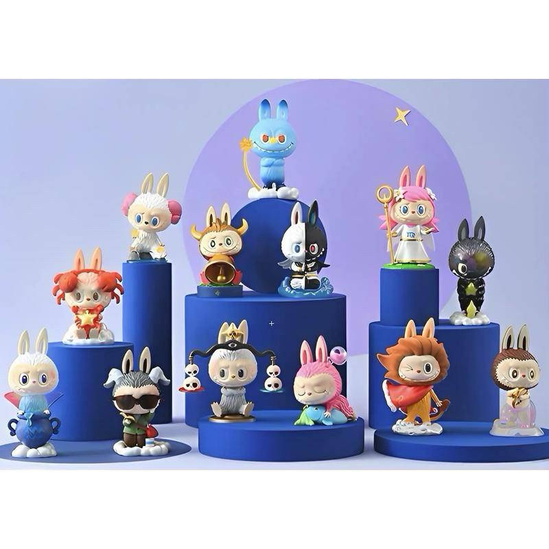กล่องสุ่ม(แบบเลือกตัว)ลิขสิทธิ์แท้ POP MART THE MONSTERS Constellation Series Labubu Zimomo ลาบ ...