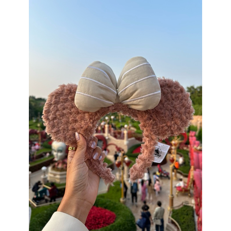 Duffy and friends headdband หู Shellie May หมีชมพู จาก Disney Land ...