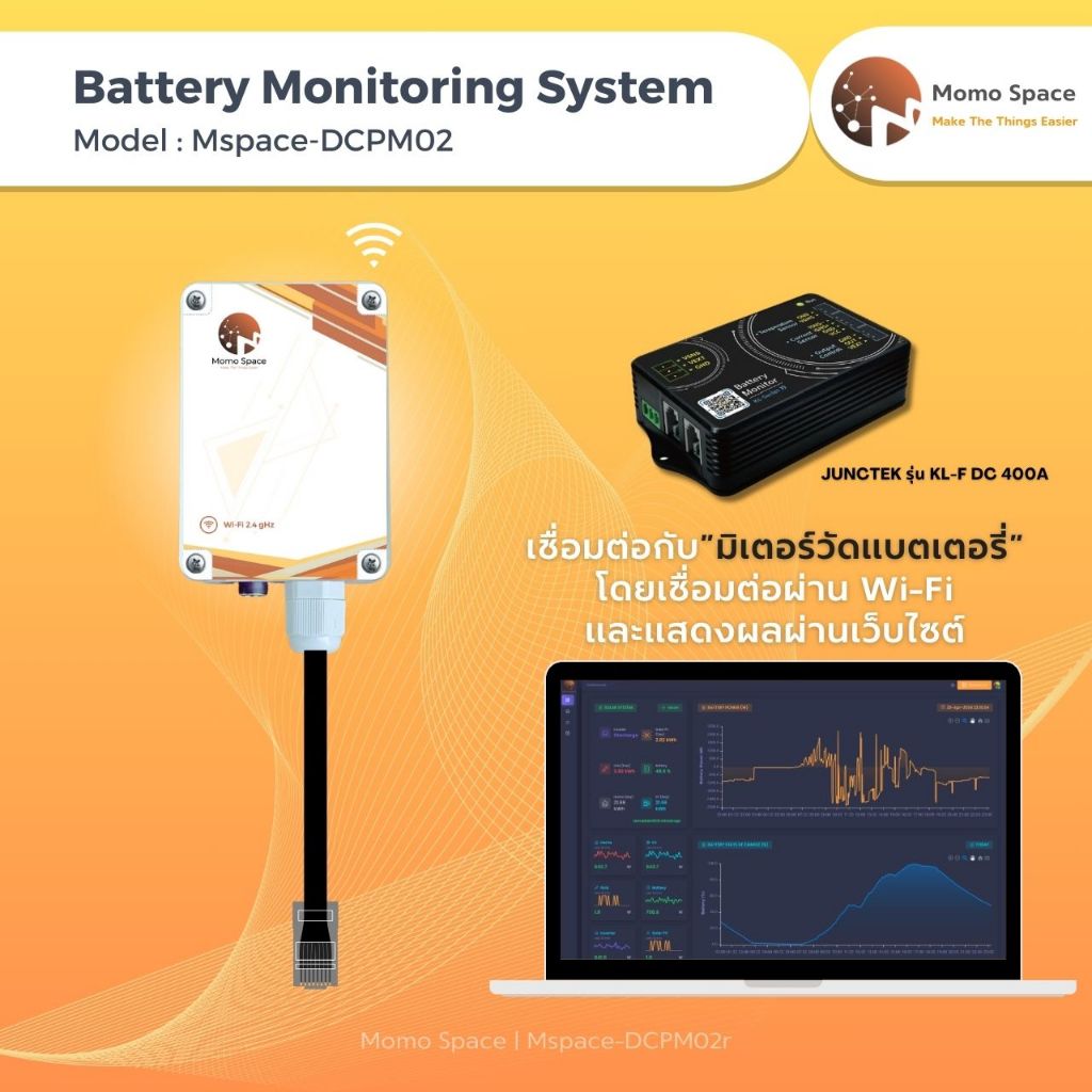 Battery Monitor วัดแบตเตอร์รี่ออนไลน์ ระบบวัดเเบตเตอร์รี่สำหรับ solar ...