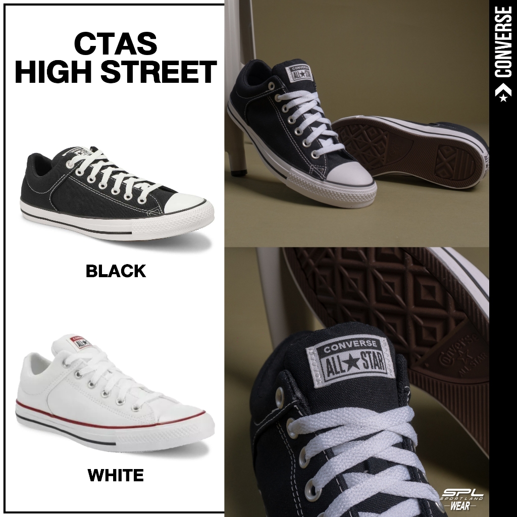 Converse รองเท้าผ้าใบ รองเท้าแฟชั่น Chuck Taylor All Star High Street ...