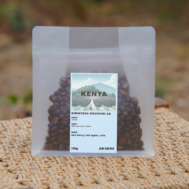 Kenya kirinyaga nguguini aa washed process เมล็ดกาแฟ specialty coffee ...