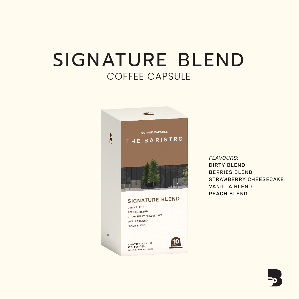 The Baristro Coffee Capsule 1 กล่อง มี 10 แคปซูล มี 18 รสชาติ | Shopee ...
