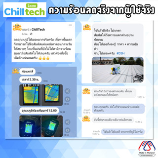 สารสะท้อนความร้อน ChillTech ขนาดแกลลอน 5 กิโลกรัม, ช่วยลดอุณหภูมิในบ้านได้สูงถึง 15 องศา, ใช้งาน ...