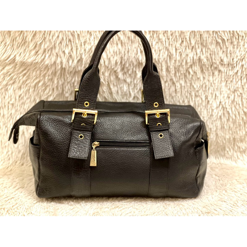 กระเป๋าหนัง มือสอง แบรนด์ Ontani Christian ITALY สภาพยังใหม่มีช่องใส่ ...