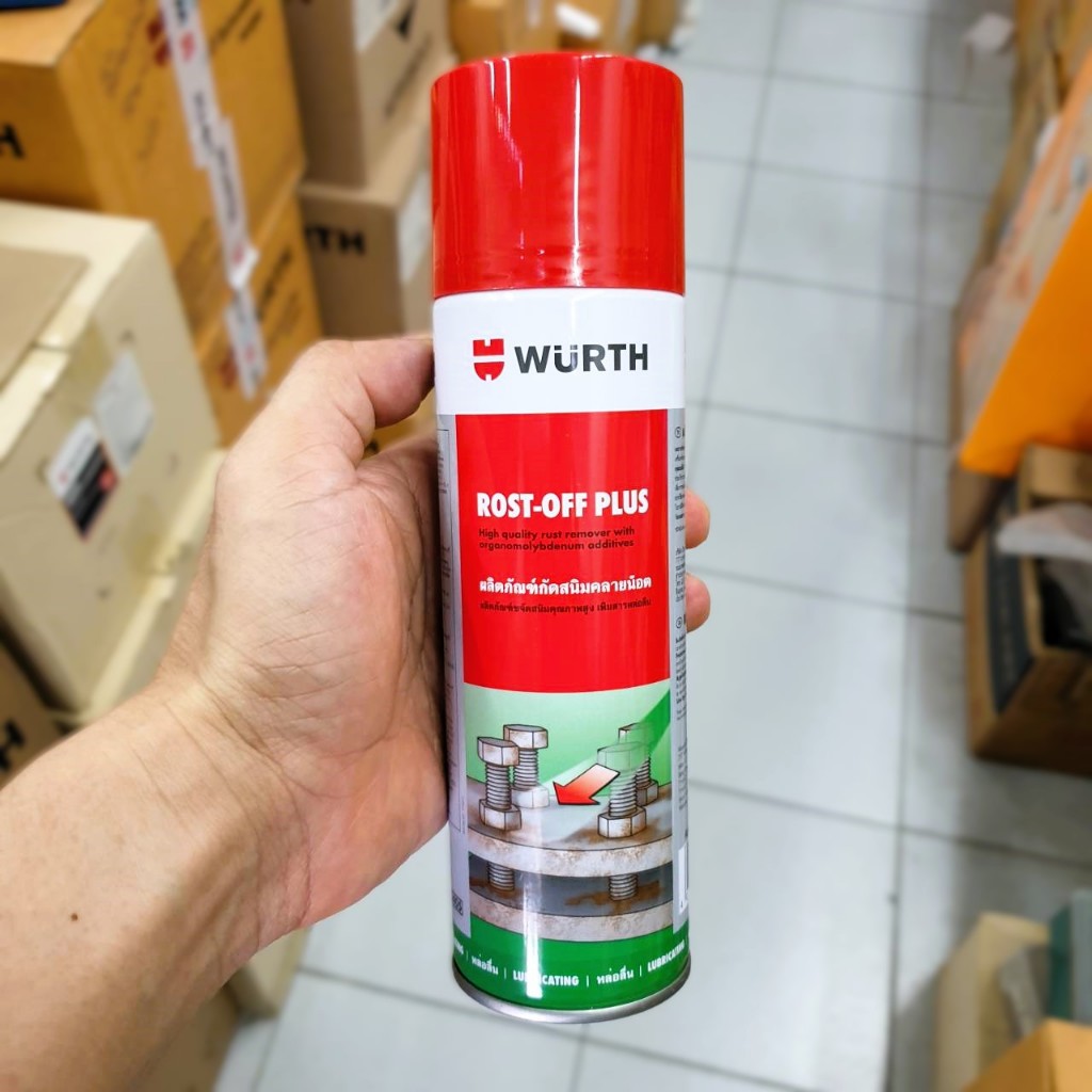 WURTH RUST REMOVER ROST-OFF PLUS - น้ำยากัดสนิมคลายเกลียวน๊อต ROST OFF ...