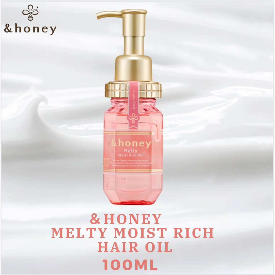 honey] 【Bottle】Melty Moist Rich Hair Oil 3. 100ml [Direct from Japan] | Shopee Thailand