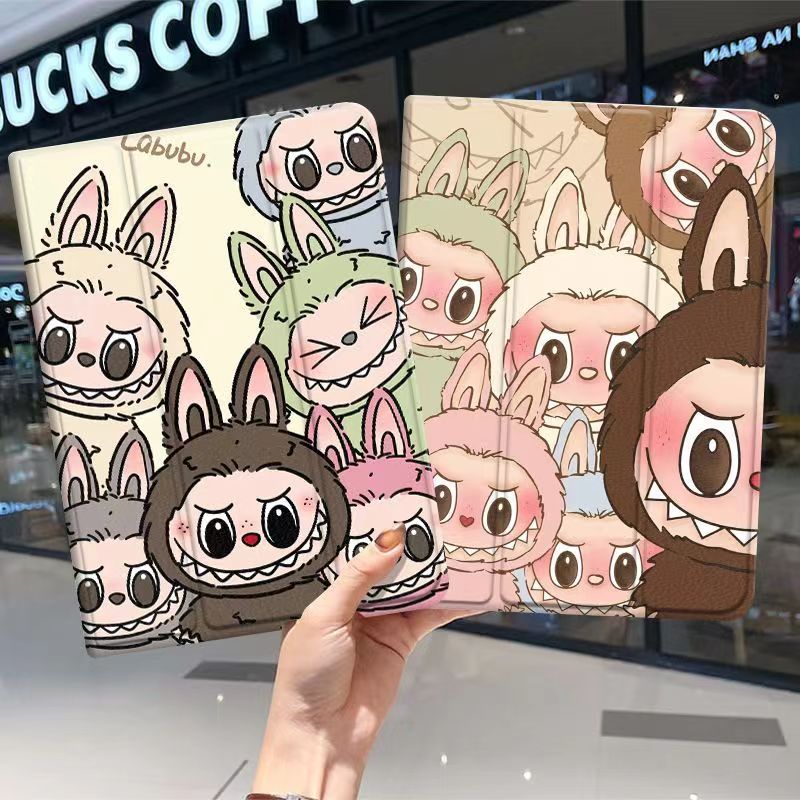 LABUBU เคสไอแพด mini4 5 gen9 Air4 Air5 10.9 Air1 2 gen 7 Gen10 gen8 10. ...