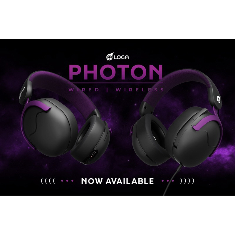 LOGA Photon Wireless Gaming Headsets | Shopee Thailand