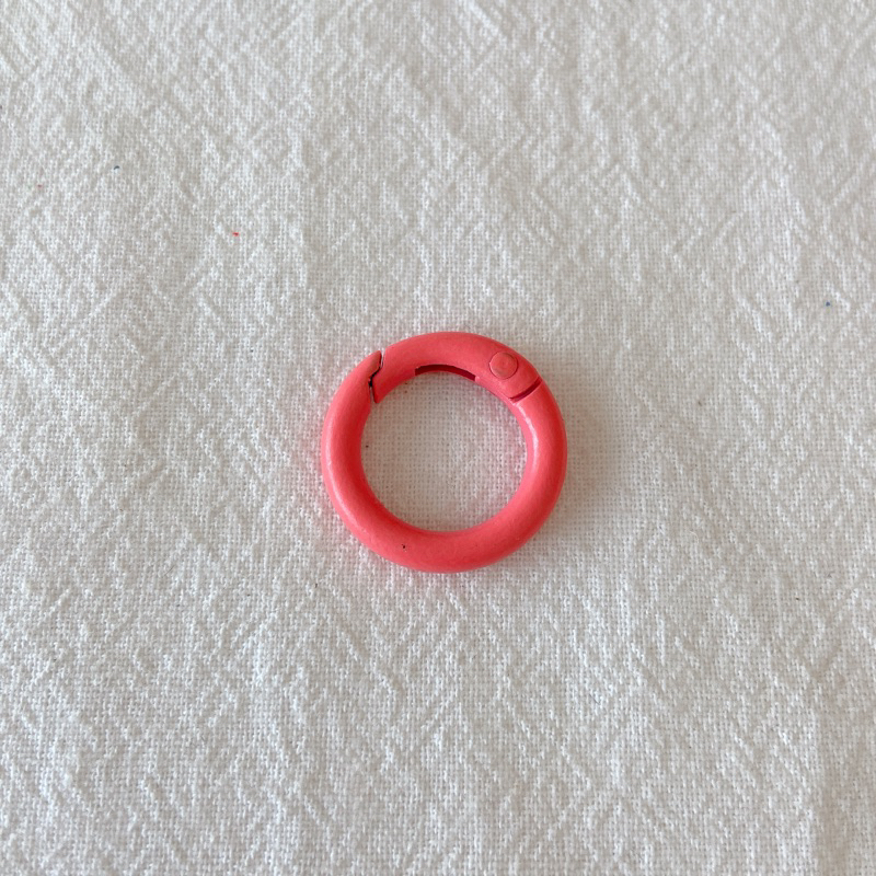 Y027 ตะขอกลมคล้องพวงกุญแจ ขนาด 2.4 cm ห่วงตกแต่งงานdiy | Shopee Thailand