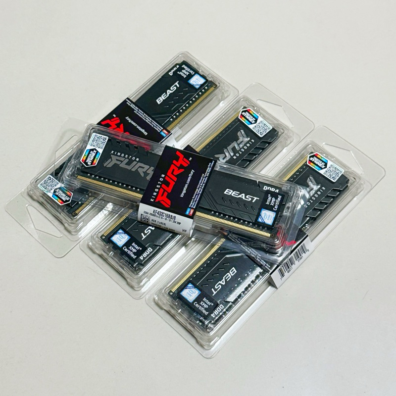 (561฿)RAM แรม 8GB (8GBx1) DDR4/3200 (KF432C16BB/8) RAM PC (แรมพีซี ...