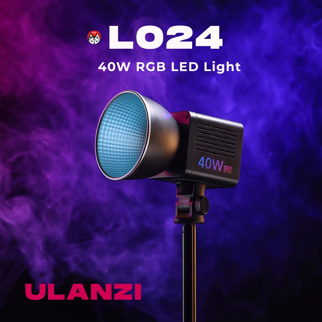 Ulanzi L024 40W RGB Portable LED Video Light ไฟขนาดพกพา พร้อมแบตในตัว ...