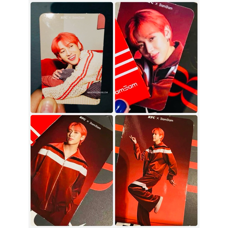 KFC Bambam Photocard โฟโต้การ์ด KFC X BamBam(แบบสุ่ม) | Shopee Thailand