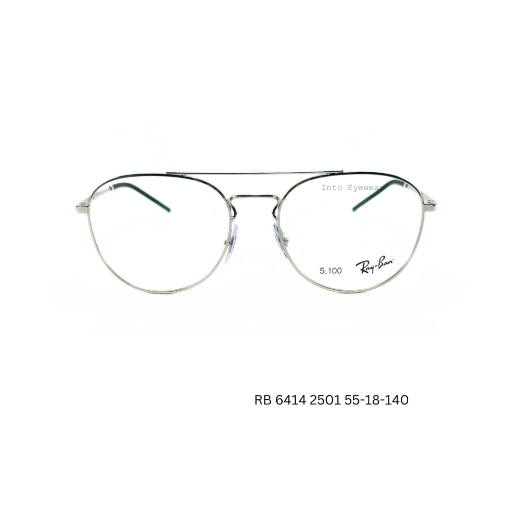 กรอบแว่นตา Ray-Ban ของแท้ - RB6414/2501 มีบัตรรับประกัน | Shopee Thailand
