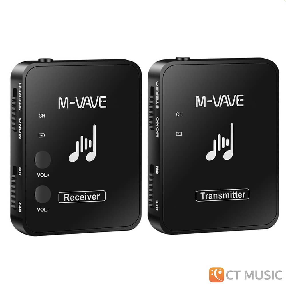 (ประกันศูนย์ไทย ส่งด่วนทันที) M-VAVE WP-10 / WP-9 2.4 GHz Wireless In ...