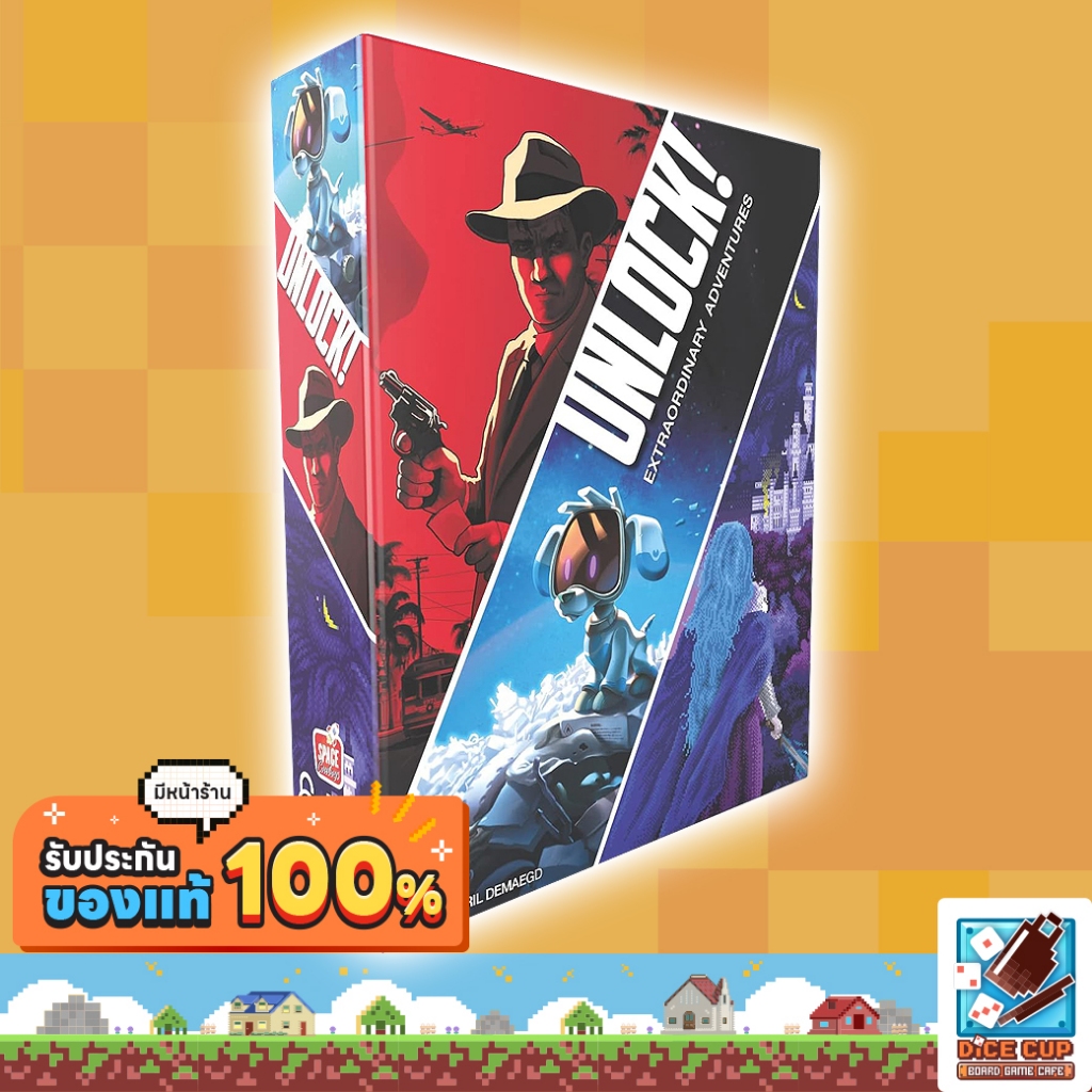 [ของแท้] Unlock! Extraordinary Adventures Board Game | Shopee Thailand