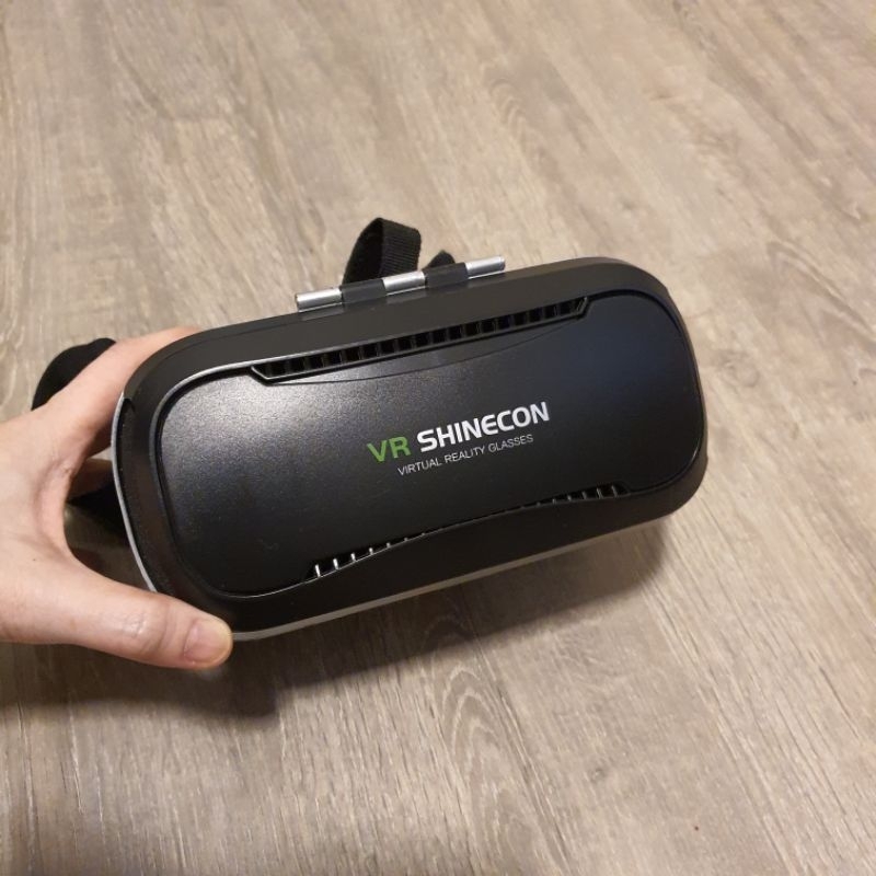 มือสอง แว่น VR 3D, แว่นตา VR 3 มิติ VR SHINECON มีตำหนิ หนังลอก | Shopee Thailand