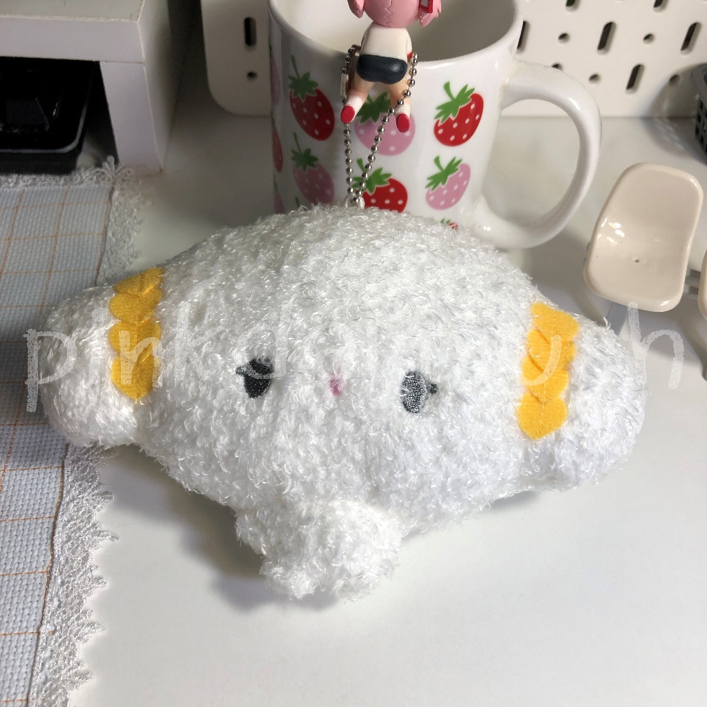 พวงกุญแจตุ๊กตาโคกิมยุน Cogimyun keychain sanrio plush toy (รบกวนอ่าน ...