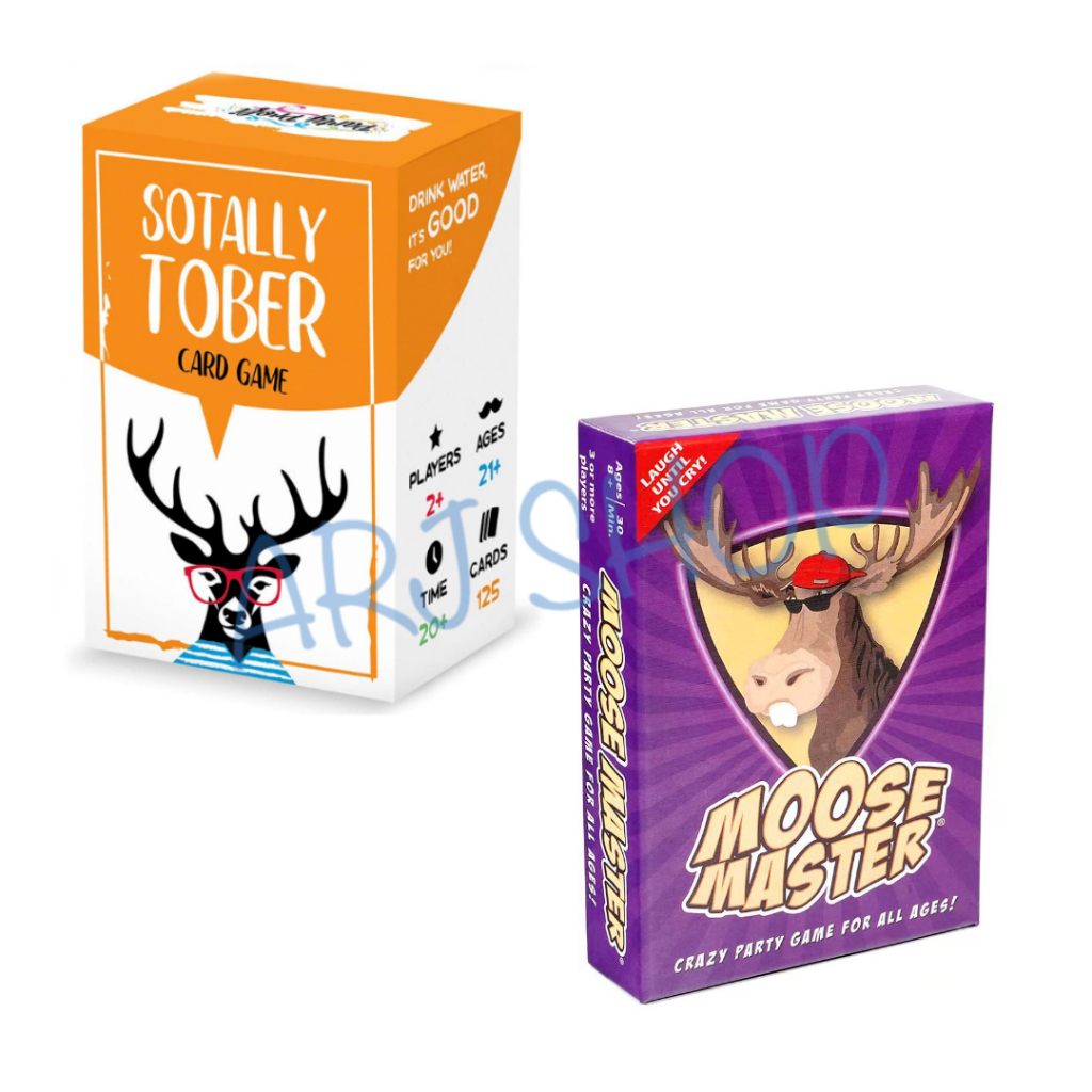 Sotally tober / Moose master Board game [ภาษาอังกฤษ] - Drinking Card ...